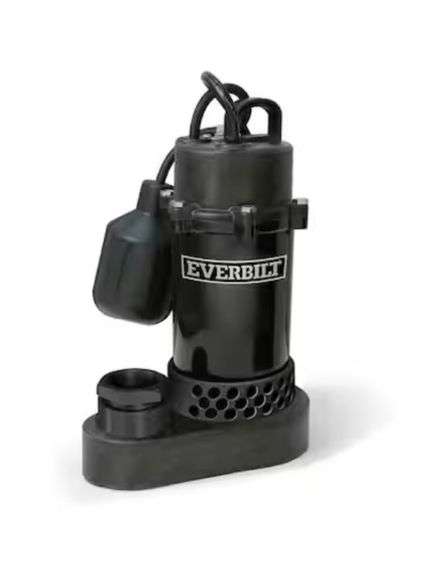 Everbilt 1/2 HP Submersible Utility Pump - Metzger Property Services, LLC