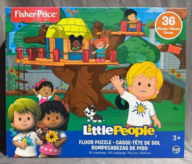 Fisher-Price Little People 36-Piece Floor Puzzle, 12” - Metzger ...