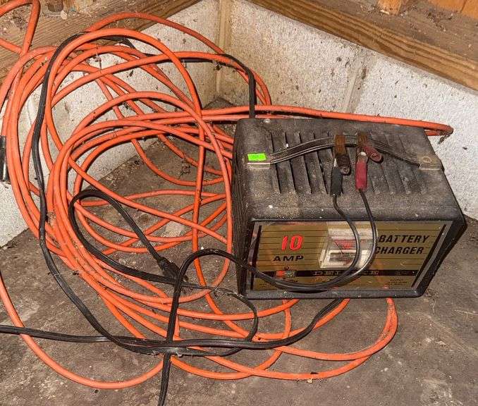 K-Mart 10 Amp Deluxe Battery Charger for 6V/12V Systems - Metzger ...