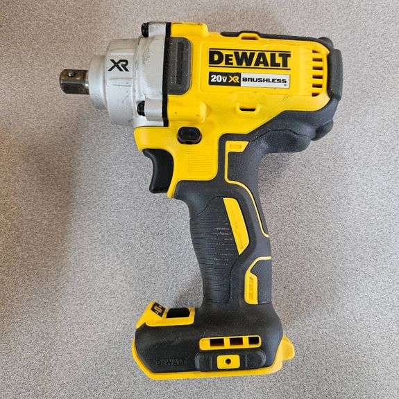 DeWalt 20V XR DCF891B Brushless 1/2-Inch Impact Wrench tool only ...