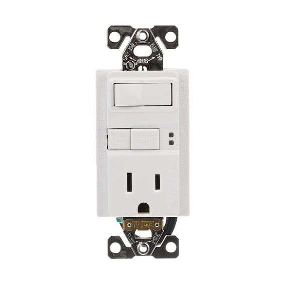 EATON - Eaton 15 -Amp 125-volt Tamper Resistant GFCI Residential ...
