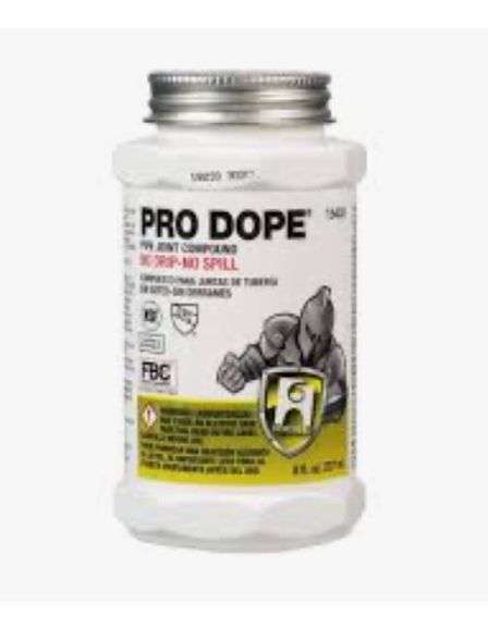 Pro Dope Pipe Joint Compound 8 oz No Drip-No Spill - Metzger Property ...