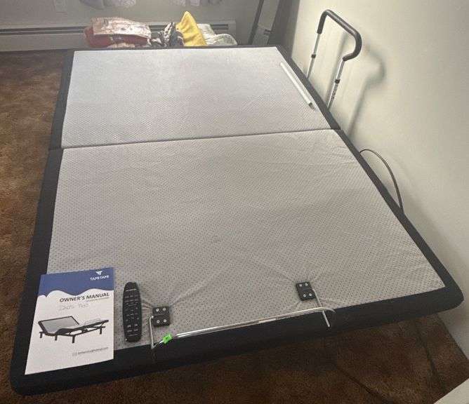 Tami Tami Adjustable Bed Frame with Remote Control, 73.5”x53”x14 ...