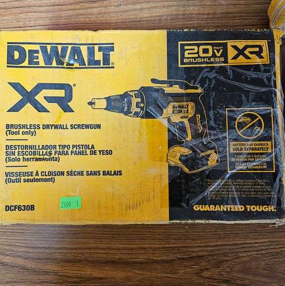 DeWalt DCF630B 20V MAX XR Brushless Drywall Screwgun (Tool Only ...