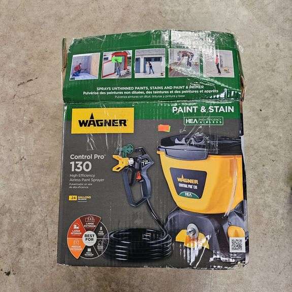 Wagner Control Pro 130 Power Tank Paint Sprayer - Metzger Property ...