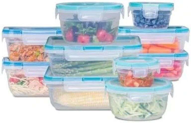 Snapware 48 Storage Containers with Snap-On Lids - Metzger Property ...