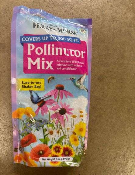 Ferry-Morse Pollinator Mix Wildflower Seed Bag, 1-7 oz bag - Metzger ...