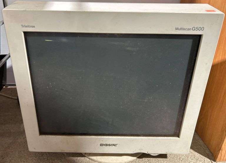 1999 Sony Trinitron Multiscan CPD-G500 Color Computer Display - Metzger ...