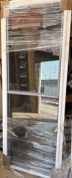 Alside Double-Hung Window with Roll Form Full Screen, 24×74 - Metzger ...