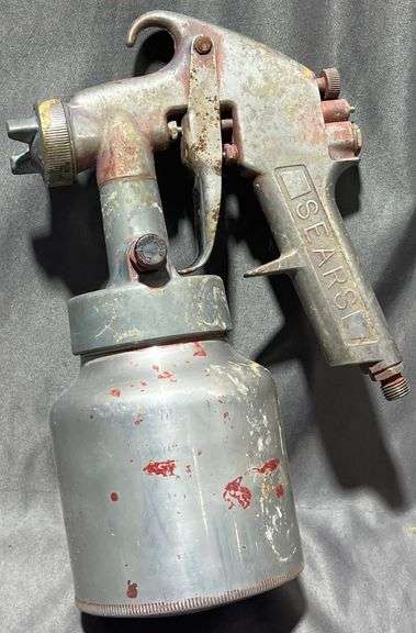 Sears Paint Spray Gun with Attached Reservoir - Metzger Property ...