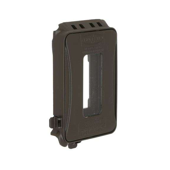 HUBBELL - Hubbell 1 -Gang Rectangle Bronze Plastic Weatherproof ...