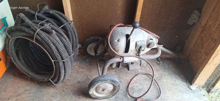 Ridgid Kollmann KR1500 Electric Drain Cleaning Machine with Coiled ...