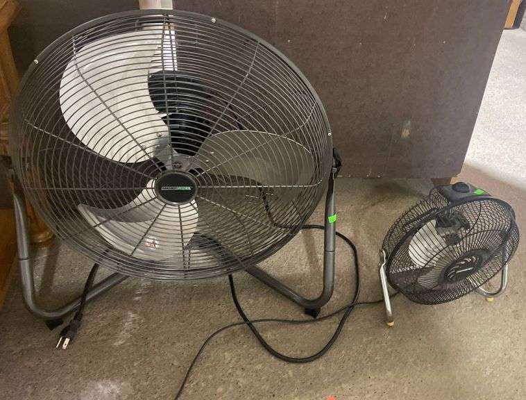 Masterforce Floor Fan and Lakewood Table Fan 20”,8” - Metzger Property ...