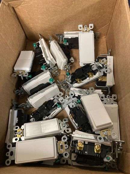 Electrical Light Switche assortment - Metzger Property Services, LLC