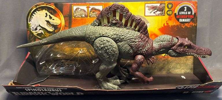 Jurassic World Epic Attack Spinosaurus Dinosaur Action Figure, 22 ...
