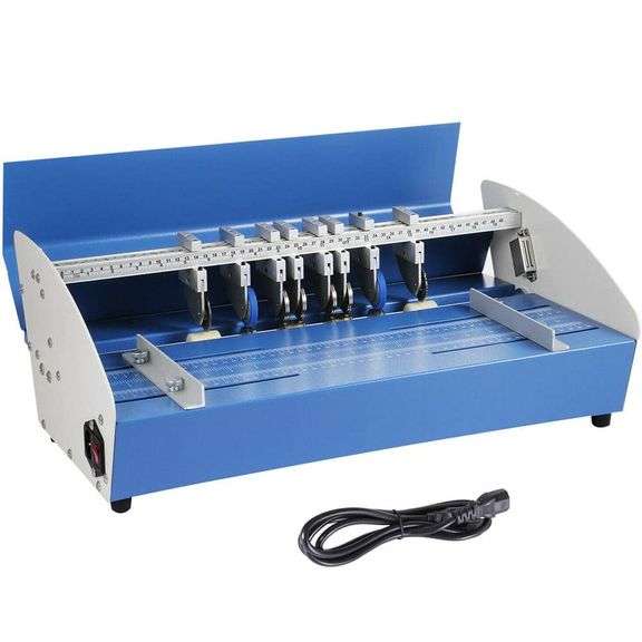 SKYSHALO - Electric Creasing Machine 21 in. Tile Cutter with Steel ...