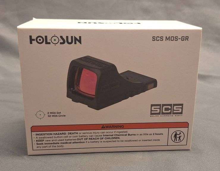 Holosun SCS MOS-GR Green Dot Sight - Metzger Property Services, LLC