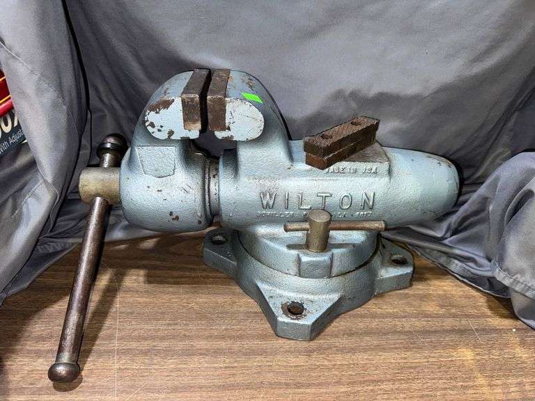 Wilton Bench Vise, Made in USA, 9”x17” - Metzger Property Services, LLC