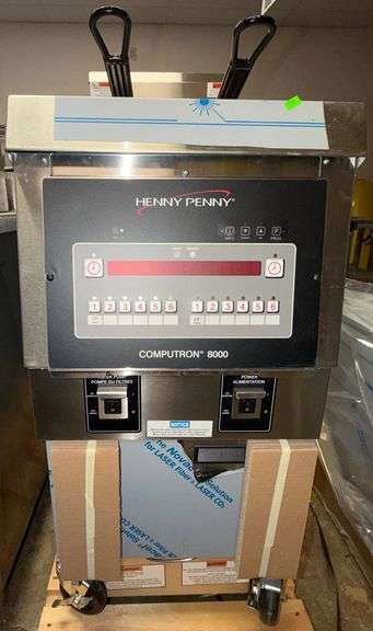 Henny Penny Computron 8000 Fryer with Leeson Electric Motor 43” H x 34 ...