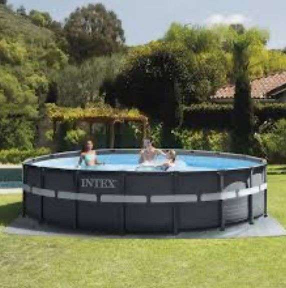 Intex Ultra XTR 14′ x 48′ Round Above Ground Pool with Accessories ...