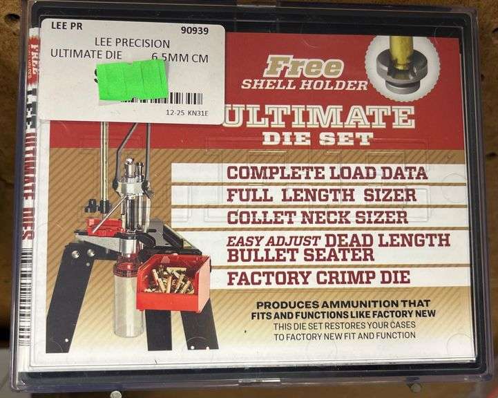 Lee Precision Ultimate Die Set for 6.5mm Creedmoor - Metzger Property ...
