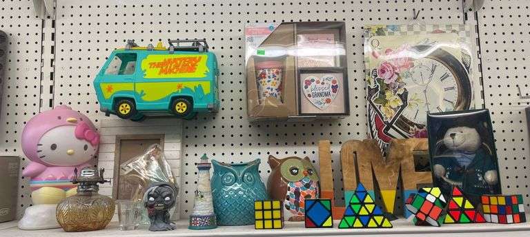 Decorative and Giftable Items Inc. Rubik’s Cubes, Scooby Doo Mystery ...