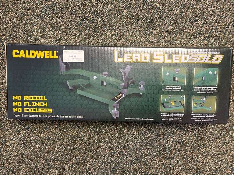 Caldwell Lead Sled Solo Recoil-Reducing Shooting Rest - Metzger ...