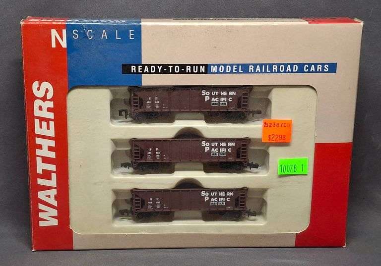 Walthers N Scale Southern Pacific Ready-to-Run Model Railroad Cars 3 ...