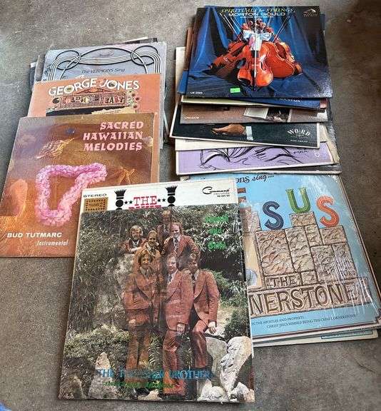 Vinyl Records Featuring Various Artists and Genres Including The Dixie ...