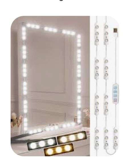 Project Source 10-ft LED Vanity Mirror Lights with White Finish ...