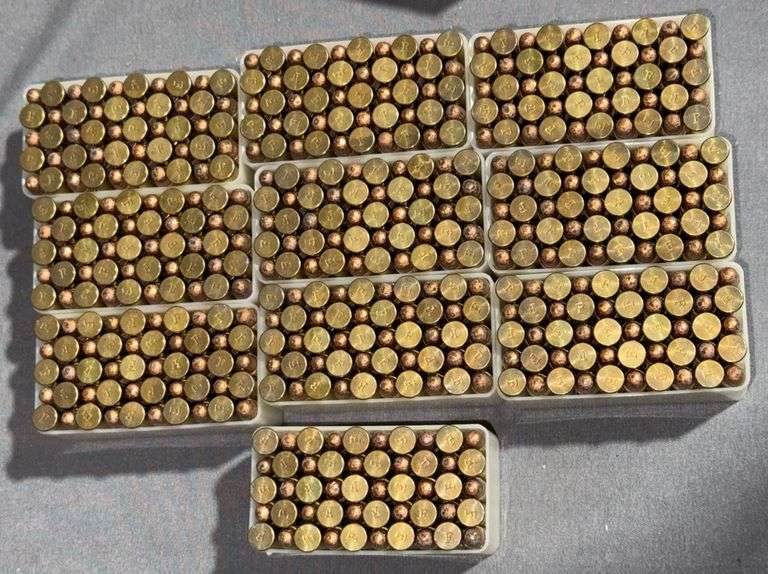 10 boxes Federal Hi-Power .22 Long Rifle Ammunition Boxes - Metzger ...