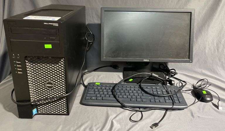 Dell Precision T1700 Desktop Computer with Monitor, Keyboard, and Mouse ...