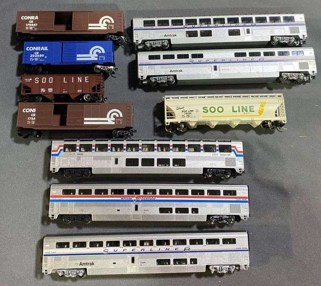 10 Trains Inc. Conrail, Soo Line, and Amtrak Designs, 3-6″ - Metzger ...