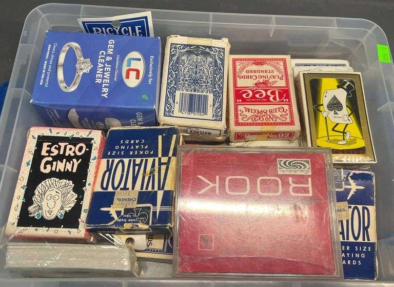 Card Decks Including Playing Cards, Rook, and Specialty Themes ...