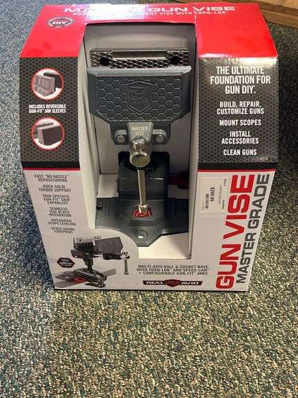Real Avid Master Gun Vise Multi-Axis Bench-Mount with Torq-Lok ...