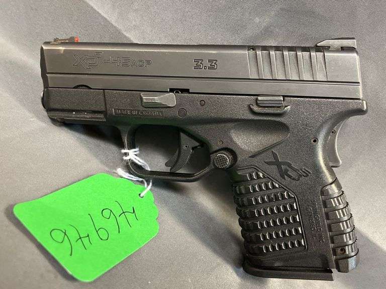 Springfield Armory XD-S Mod.2 .45 ACP Pistol with Accessories - Metzger ...