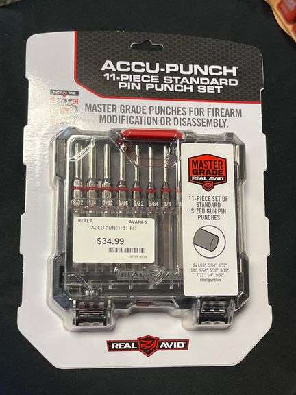 Accu-Punch 11-Piece Standard Pin Punch Set by Real Avid - Metzger ...