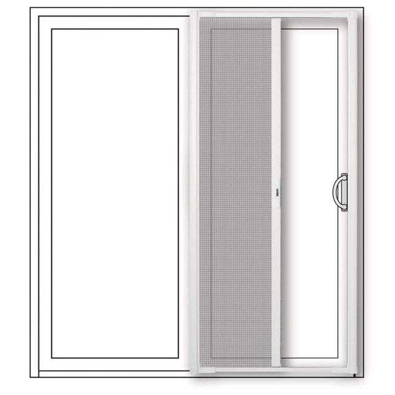 ANDERSEN - LuminAire for Sliding Patio Doors 72 in. x 80 in. Universal ...