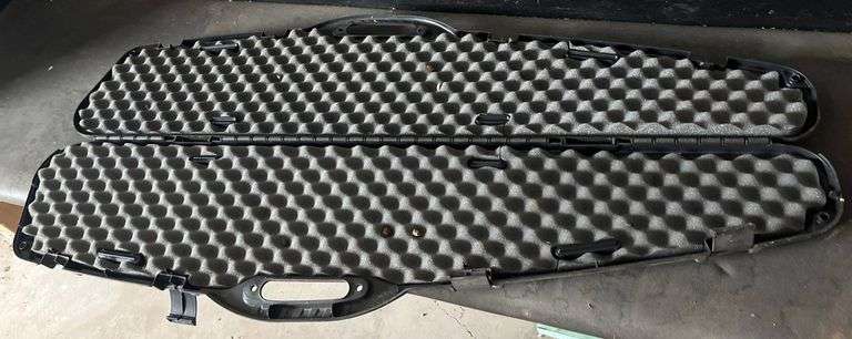 Hard-Shell Rifle Case with Foam Padding & 68” Soft Rifle Sleeve ...
