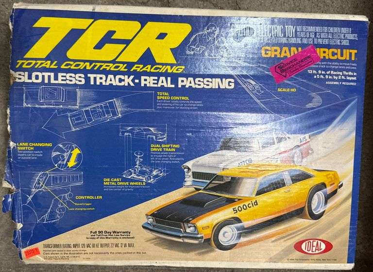 TCR Slotless Track Racing Circuit by Ideal Toy Corporation, 1978 ...