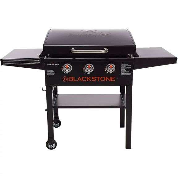 Blackstone 2-Burner Outdoor Gas Griddle on Rolling Cart 28″ model 2325 ...