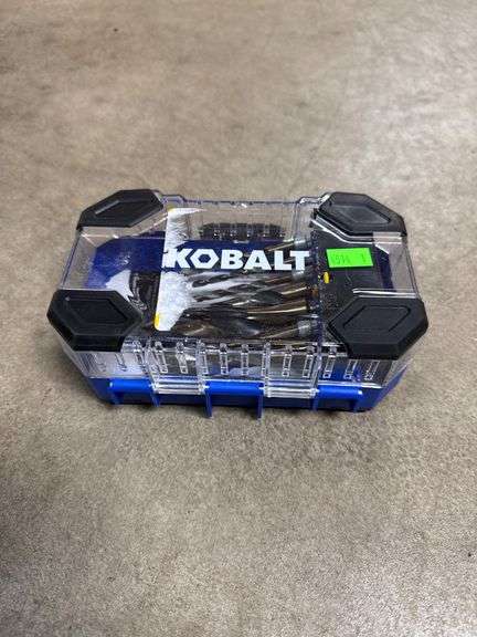 Kobalt Drill Bit Set in Plastic Storage Case. 1/2” drill bit broke ...