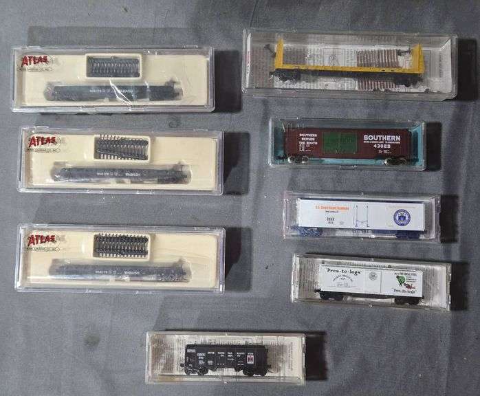 N Scale Model Train Cars by Atlas and Micro-Trains - Metzger Property ...