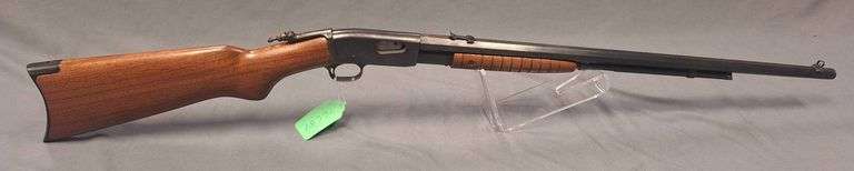 Remington Model 12 Pump-Action Rimfire .22 S/L/LR Rifle with Octagon ...