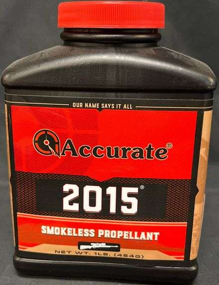 Accurate 2015 Smokeless Propellant Powder, 1 lb - Metzger Property ...