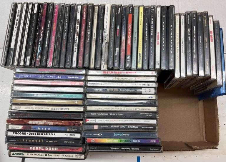 Music CDs Featuring Various Artists and Genres Inc. Pop, Rock and ...