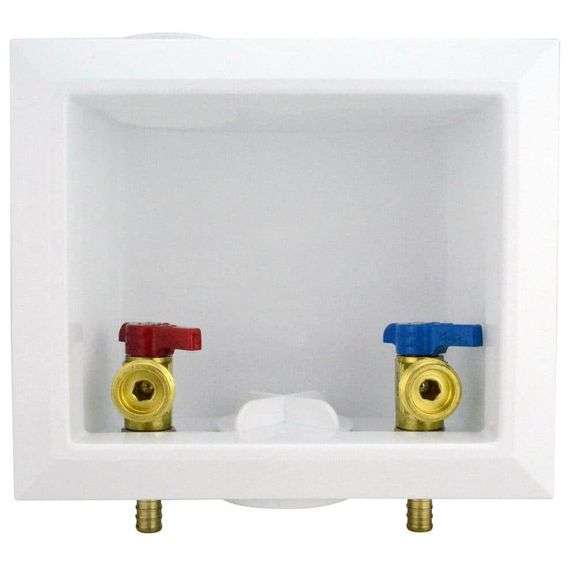 APOLLO - 1/2 in. Brass PEX-B Barb x 3/4 in. Male Hose Thread Washing ...