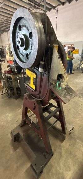 Alva Allen Mechanical Punch Press, Model BT12-101 - Unknown Condition ...