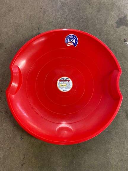 Flexible Flyer Paricon 626 Round Polyethylene Snow Sled, 26-Inch ...