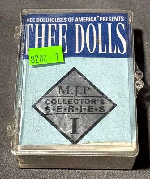 M.J.P. Collector’s Series I ‘Thee Dollhouses of America’ Cards with ...